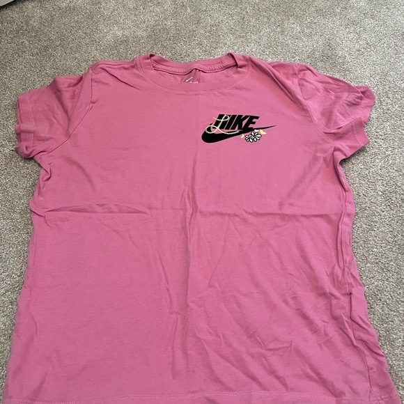 Nike | Tops | Nike Flower Shirt | Poshmark